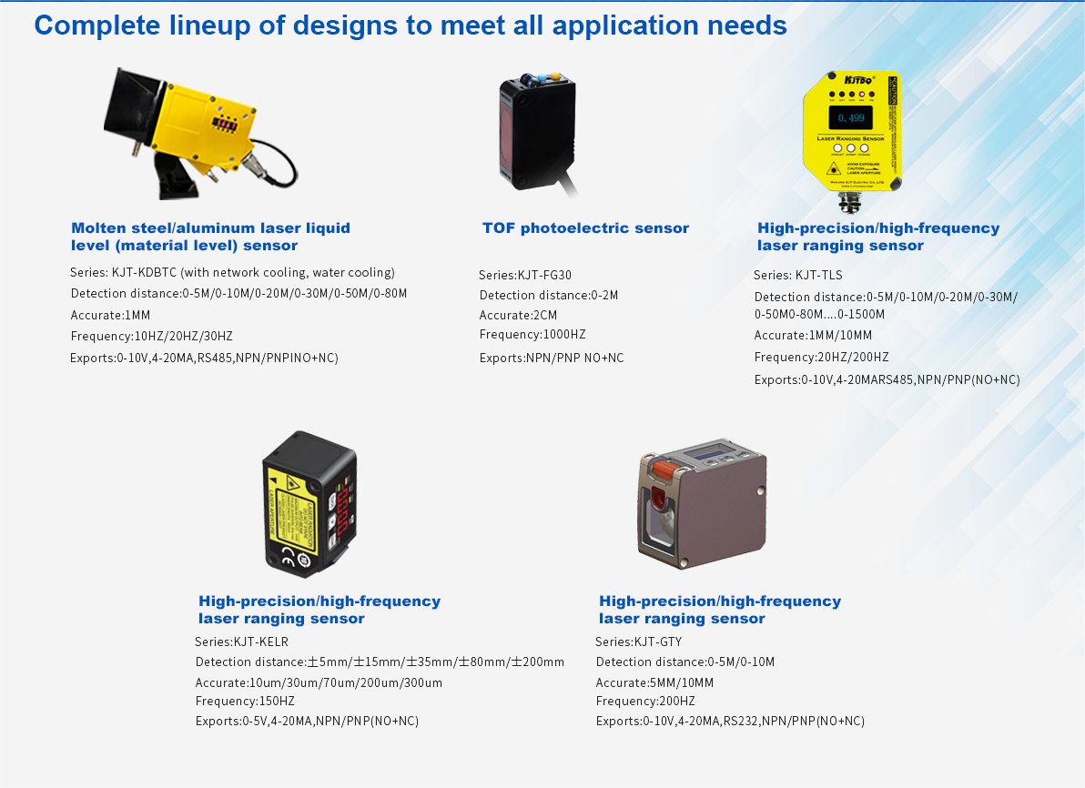 Professional Inductive proximity sensors manufacturer- KJT